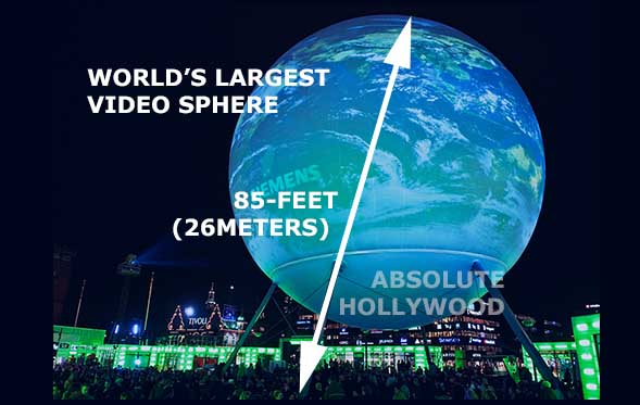 360 Video Sphere Screen for 360 Film Screen | Absolute Hollywood