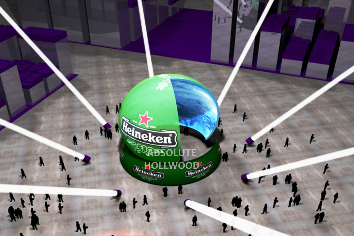 Heineken 360 Video Air Dome Inflatable Projection Venue | Absolute Hollywood